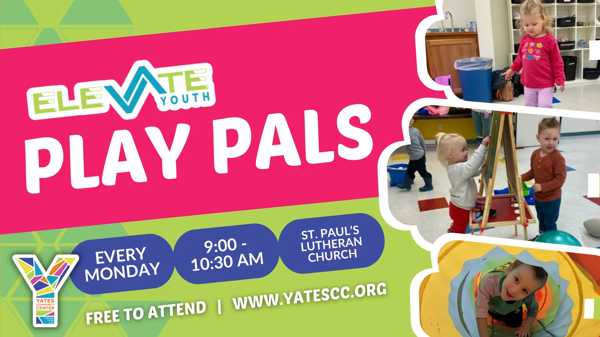 Yates Community Center Youth Play Pals Schedule • The KEUKA SUN